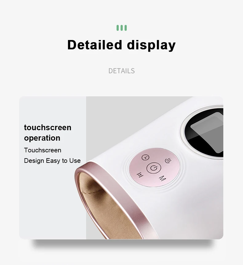 Portable Air Compression Heating Infrared Therapy Machine Hand Massager ...