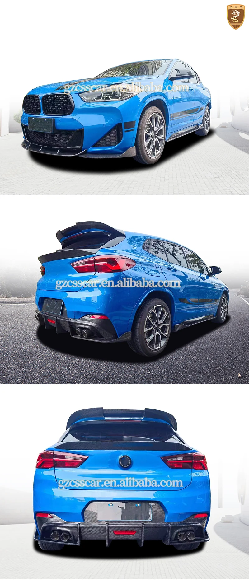 CSS Carbon Fiber Body Kits for BMW X2 (F39) 2018-2021