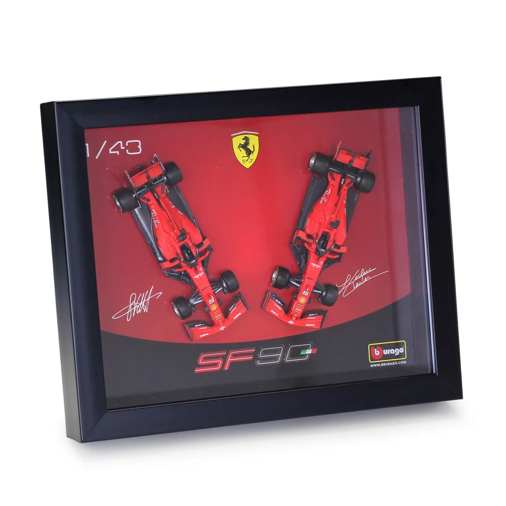 Burago 1/43 2019 Sf90 W10 Sf1000 Formula Racing Car Scale Collection ...