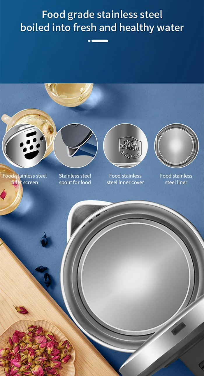 3L Electric Kettle with LED Display - Smart Boiling Solution