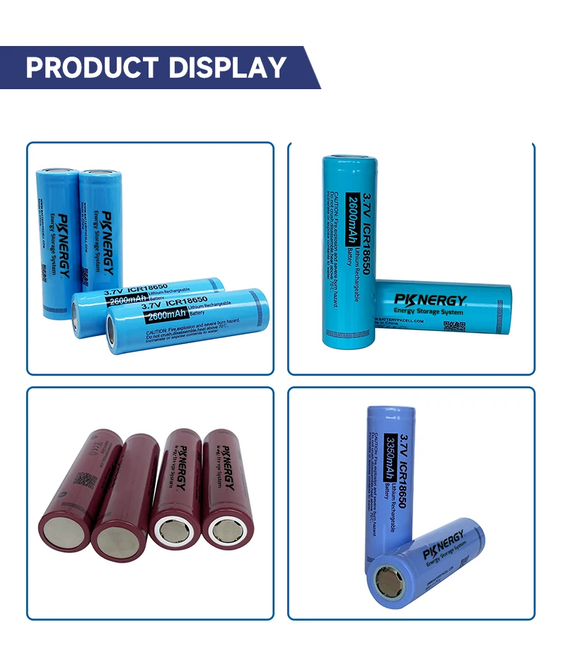 High Capacity Rechargeable Lithium-ion 2200mah 5000mah 4800mah 3.6v 3 ...