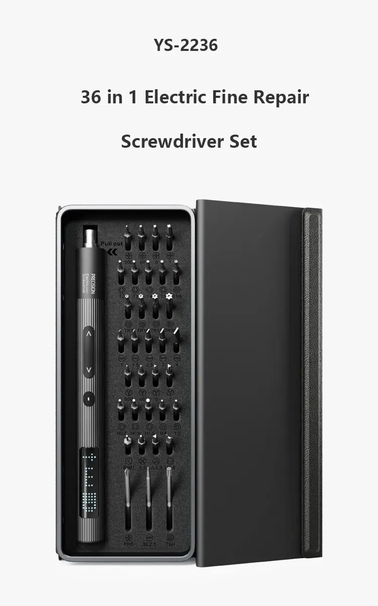 36 in 1 Electric Screwdriver Set for Precision Repair Tools