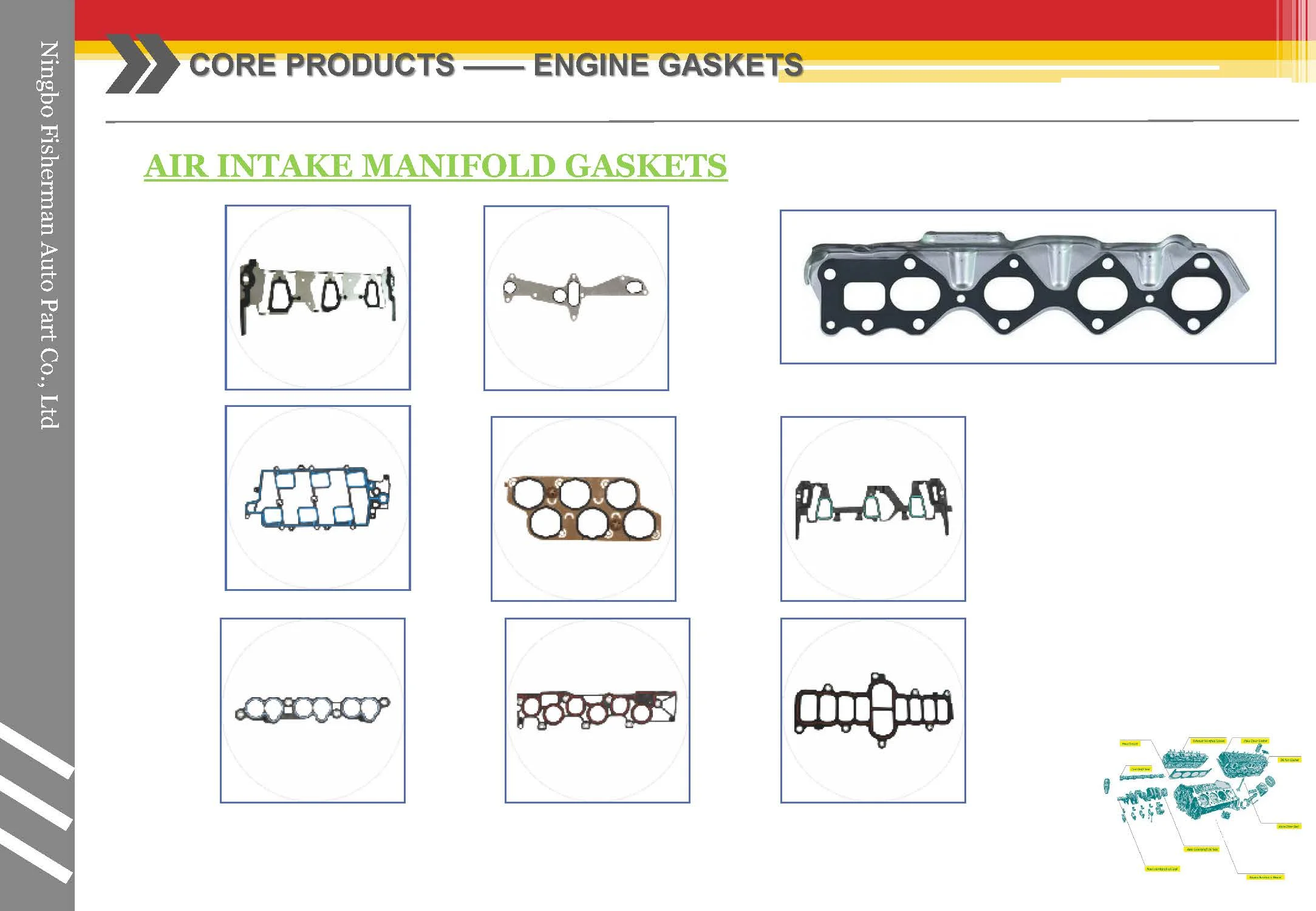 11127513194 11127513195 VALVE COVER GASKET 4.4 4.8 N62 B44 N62 B48 545i ...