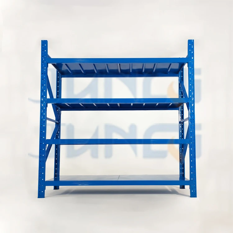 Factory Warehouse Shelve System Metal Light Duty Storage Rack Boltless ...