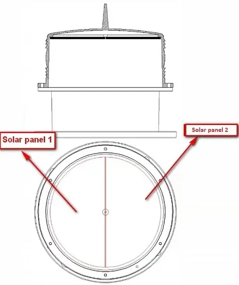 5NM Solar Powered Marine Beacon Light - Imarinex GS-LS/H