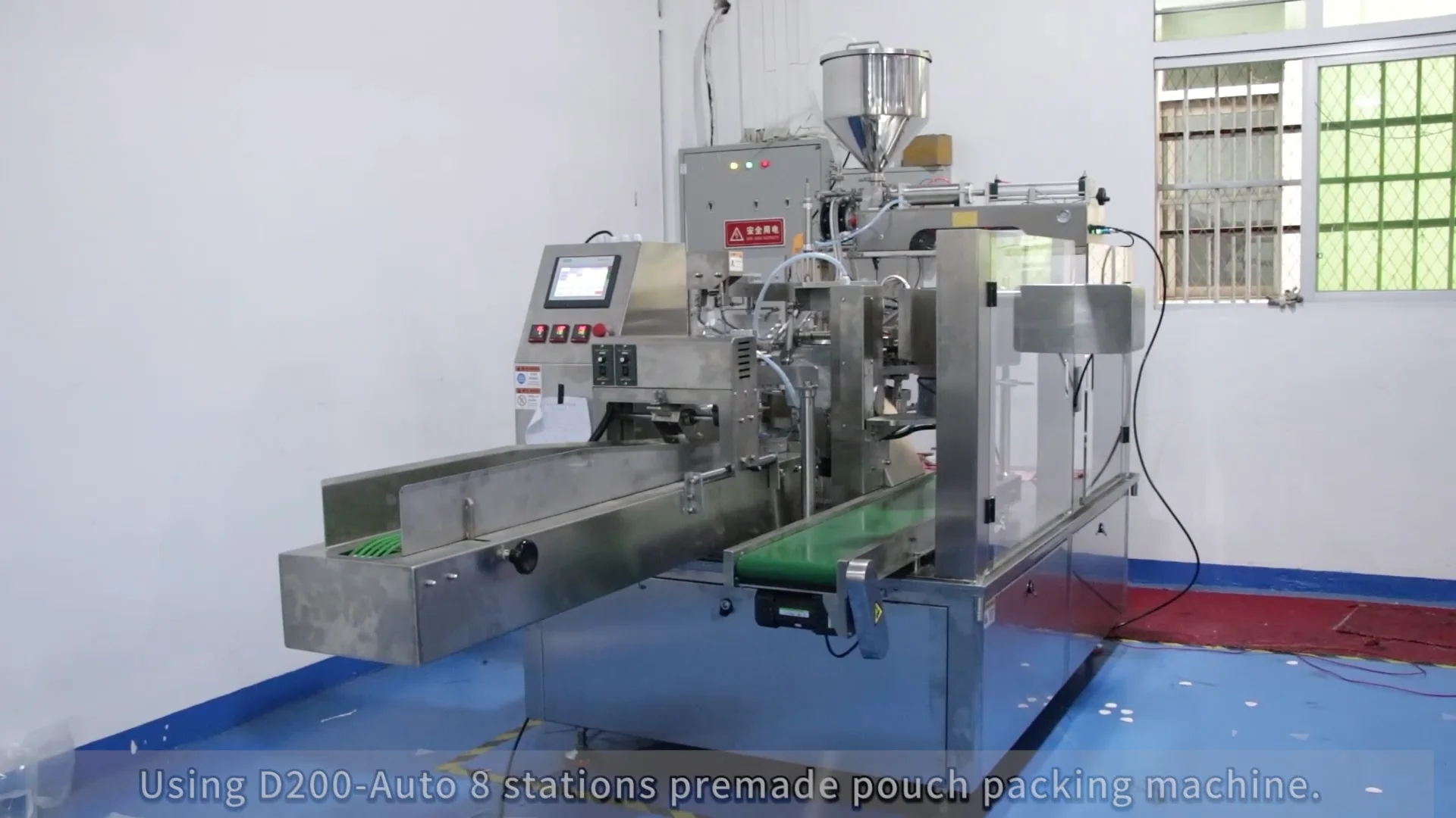 Shampoo Bag Packing Stand Up Spout Pouch Filling Sealing Machine