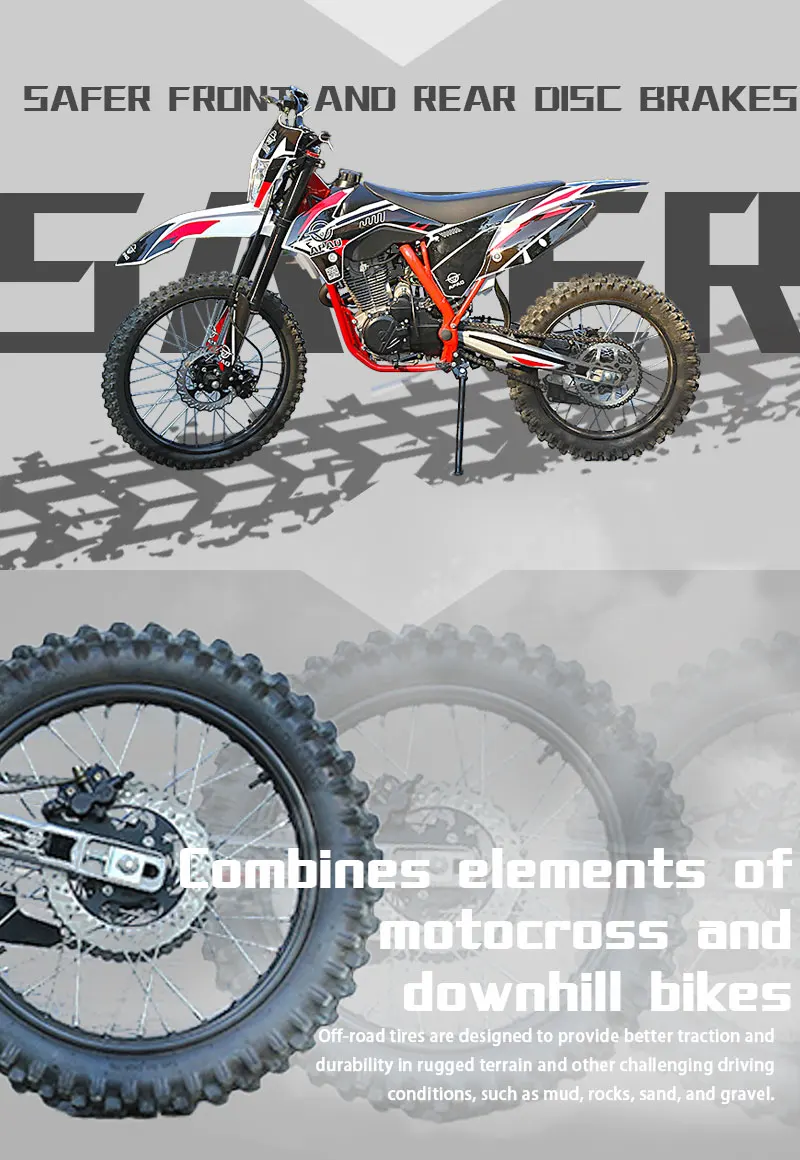 Street Legal 250cc China Enduro Dirt Bike - off-Road Thrill