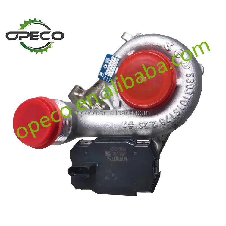 现代 D4HA D4HB BV43 28231-2F600 282312F600 涡轮增压器 53039880432 53039700432 ...