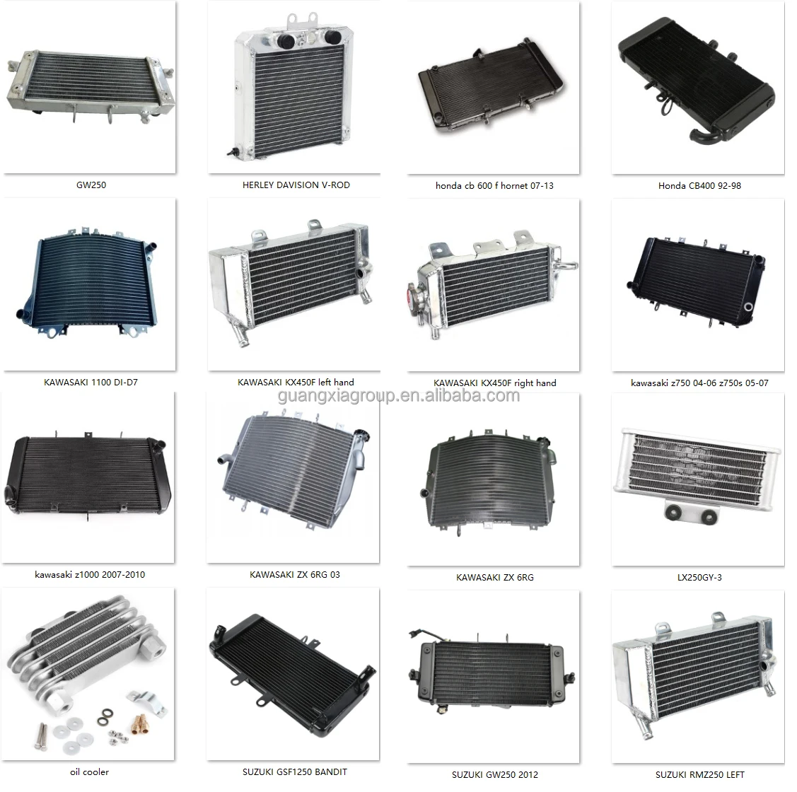 Aluminum Engine Radiator Motorbike Water-cooled Radiator For Tl-1000r ...