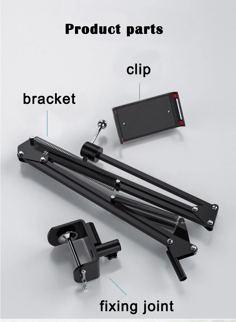 Folding Lazy Bracket - Versatile Phone Holder for All Devices