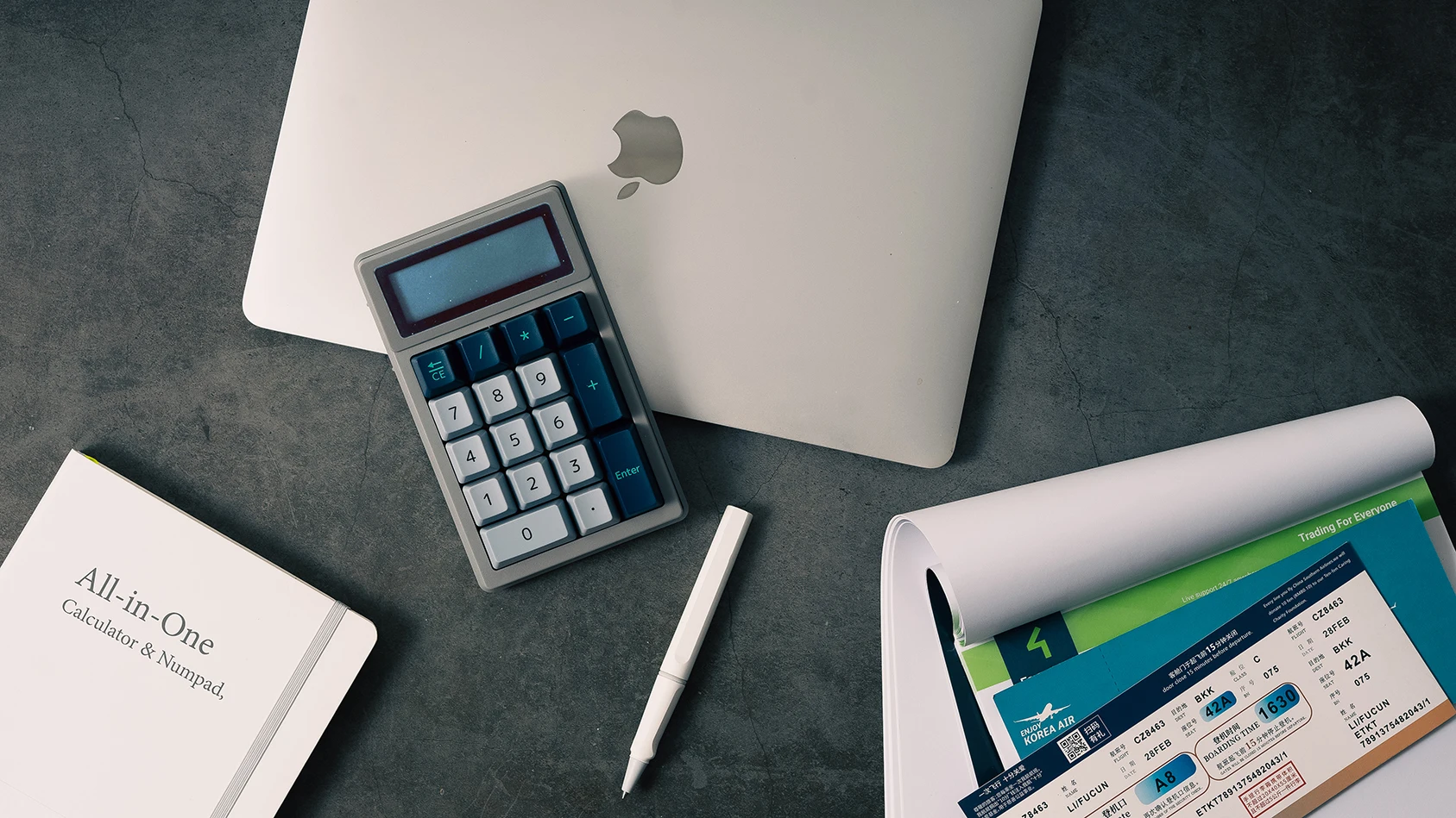 Denten Universal Numeric Mechanical Keyboard Calculator 17 Keys Mini ...