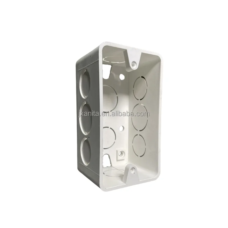 4*2inch PVC White Plastic Handy Box Electrical Switch Junction Box ...