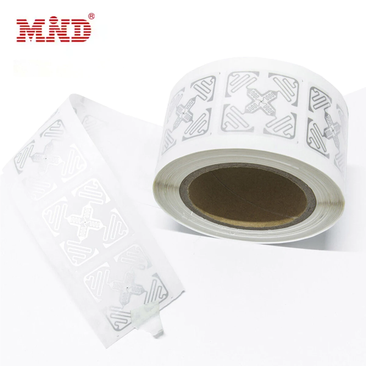 50*50mm Long Range Uhf Rfid Sticker Tag 860-960mhz Iso18000-6c H47 Rfid ...