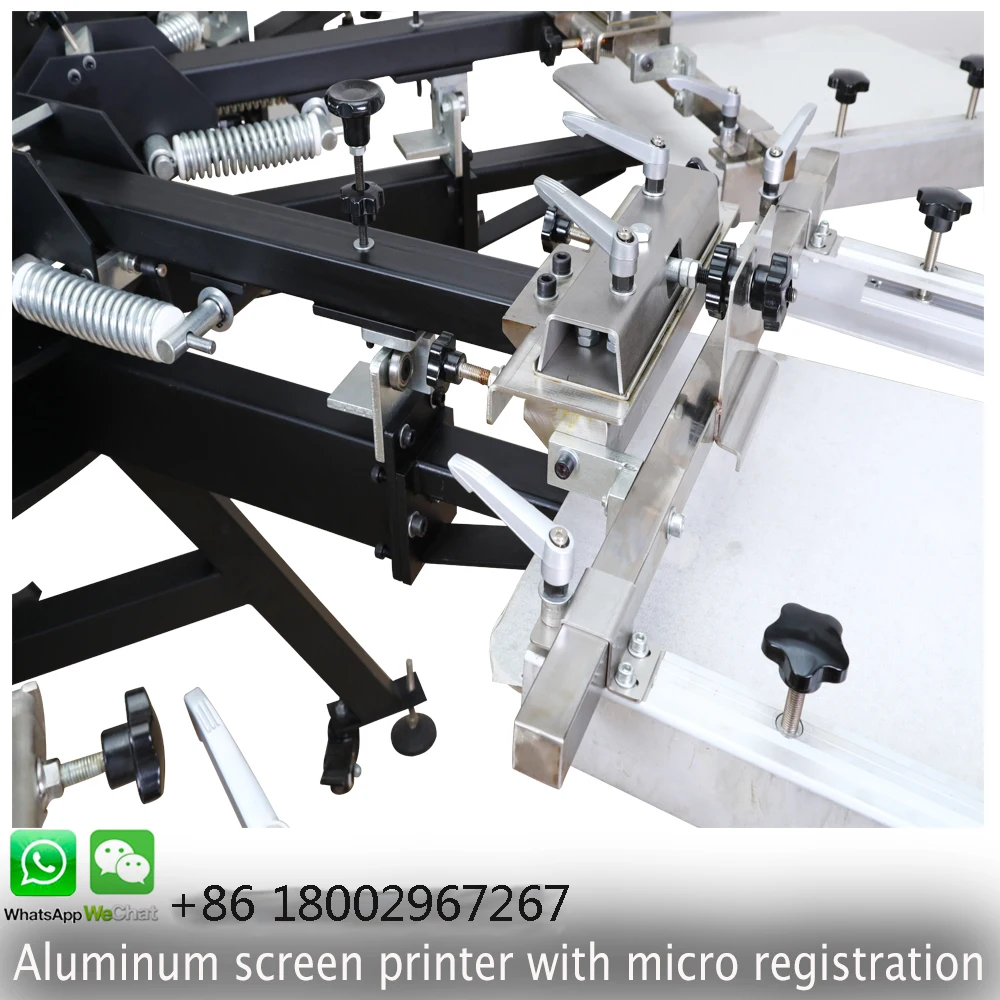 Manual 8 Color Serigrafia Machine Carousel Silk Screen Printing Machine ...