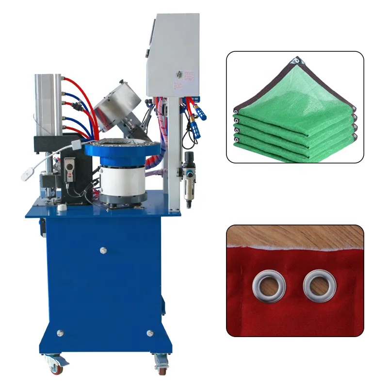 Automatic Eyeleting Machine Eyelet Grommet Press Machine For Banners ...
