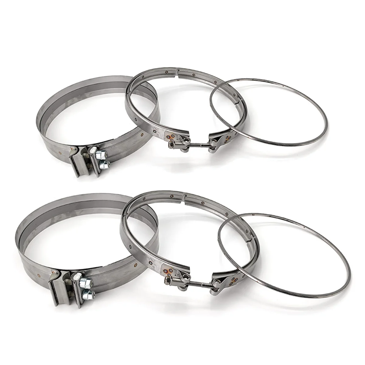 Truck Parts DPF Clamp & V Band Clamp & Gasket Kit for Detroit Diesel Particulate Filter ...