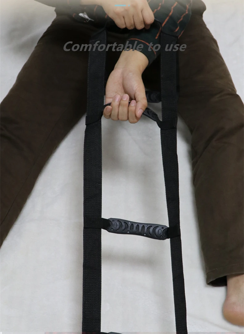 Durable Bed Ladder Strap Patients Pull Up Rope Ladder Bed Hoist Handles ...
