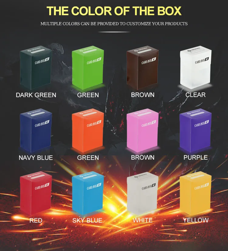 Customized Deck Box - Durable Storage for TCG Cards
