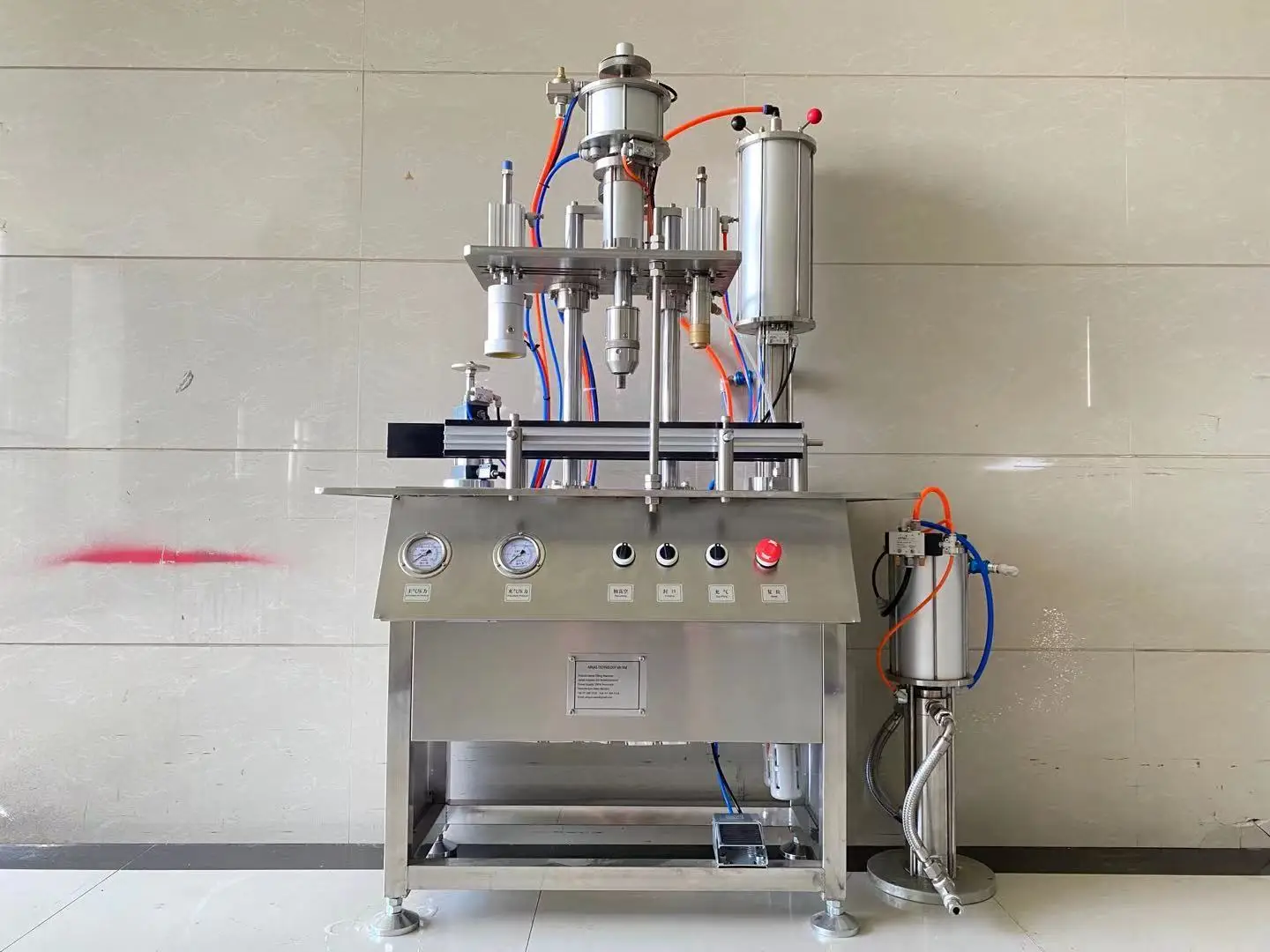 Customized Butane Gas Cartridge Filling Machine - 1000BPH