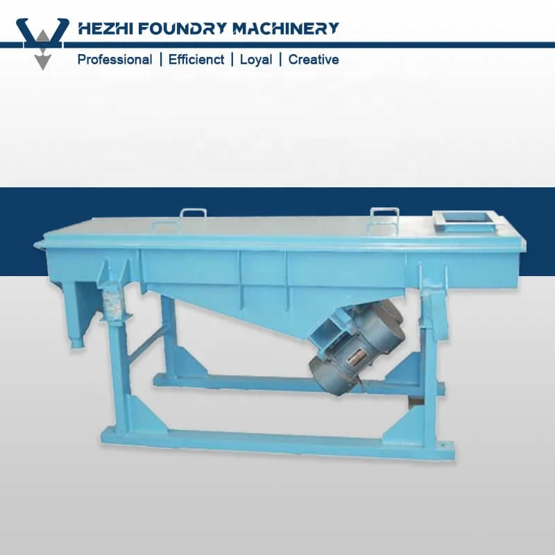Foundry Sand Vibrating Sieve Screen Shakeout Machine Conveying Shaker ...