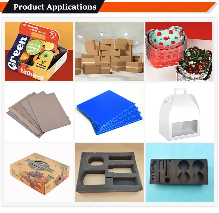 ZXT CNC Corrugated Box Die Cut Machine Oscillating Knife Plastic Board ...