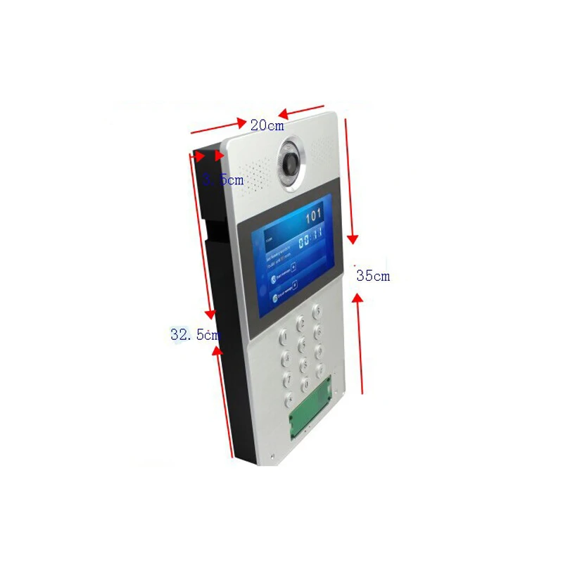 Acm Tcp Ip Video Door Bell Apartment Face Recognition Acm-980 - Buy ...