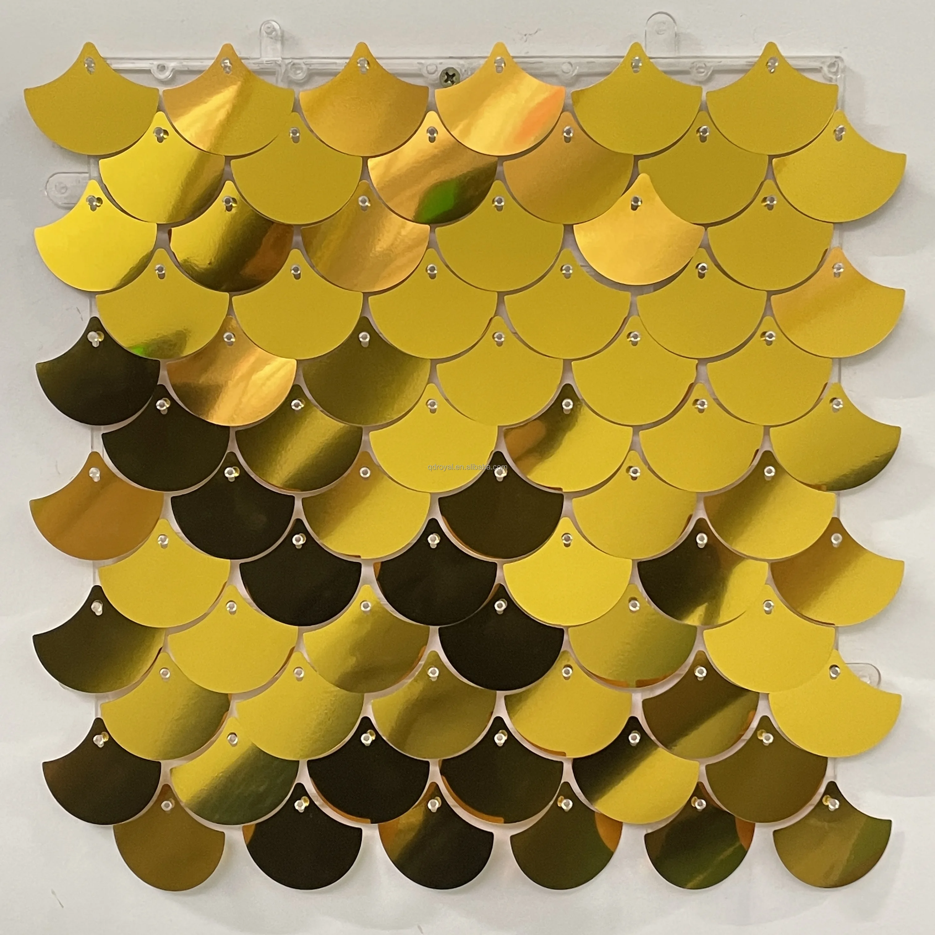 Outdoor Indoor Colorful Sparkling Sequin Sector Shimmer Wall 4d Panels ...