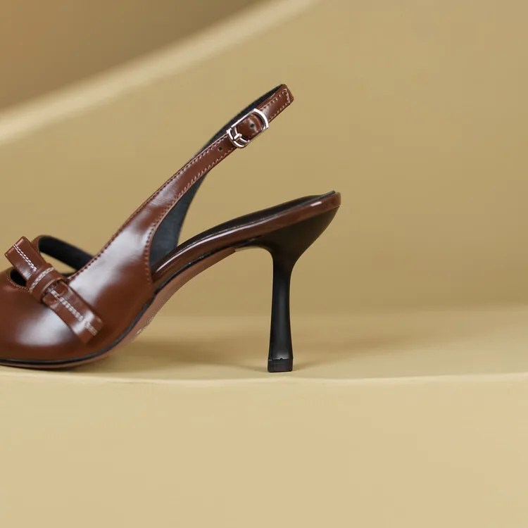 Wholesale High Quality Genuine Leather Shoes Women Summer Elegant ...