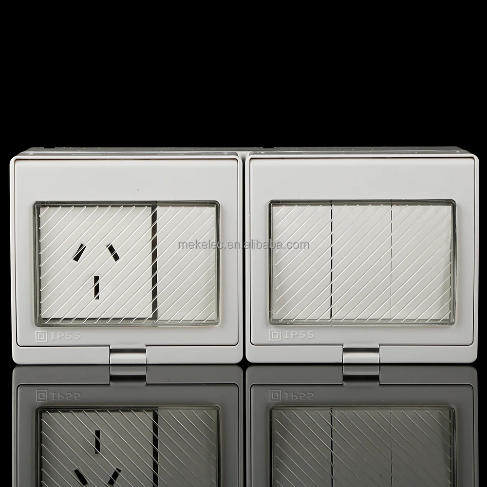 Surface Mounting Enclosure Switch Socket Waterproof Enclosure Ip55 Australian Type - Buy ...