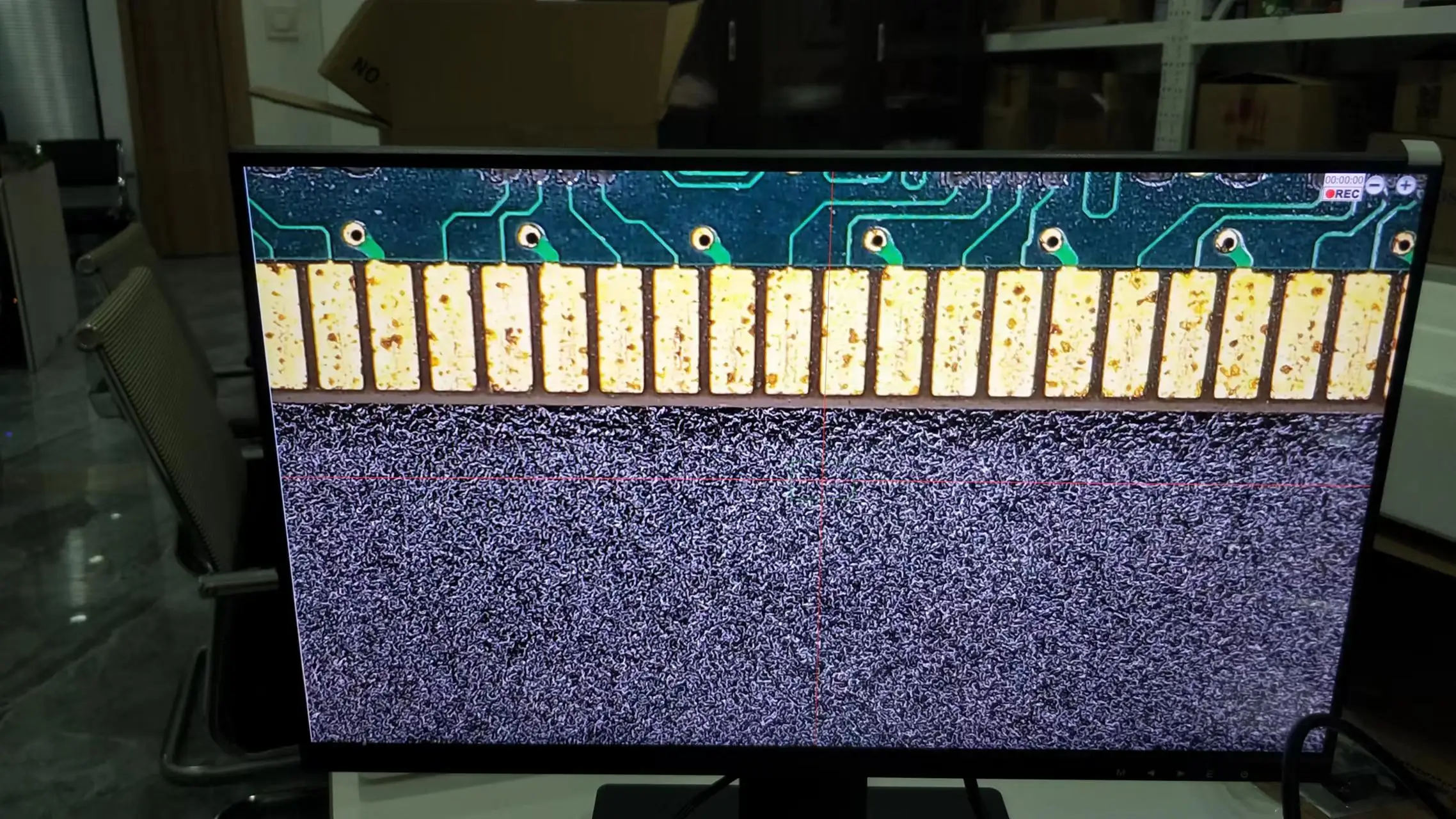 Vision Inspection Digital Tool-maker Microscope PCB Inspection Video ...