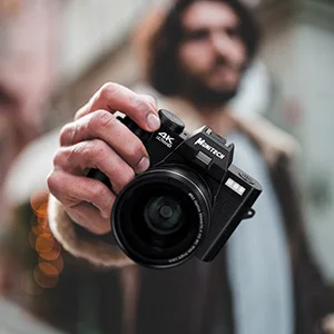 Nbd Camera 3-inch Screen Rechargeable Battery 48 Mp Mega Pixels 16x ...