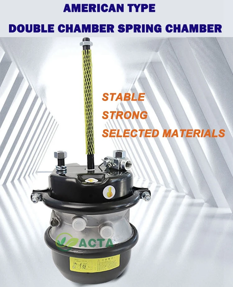 New ACTA Welding Steel Air Brake Chamber Truck Trailer T24/24DP ...