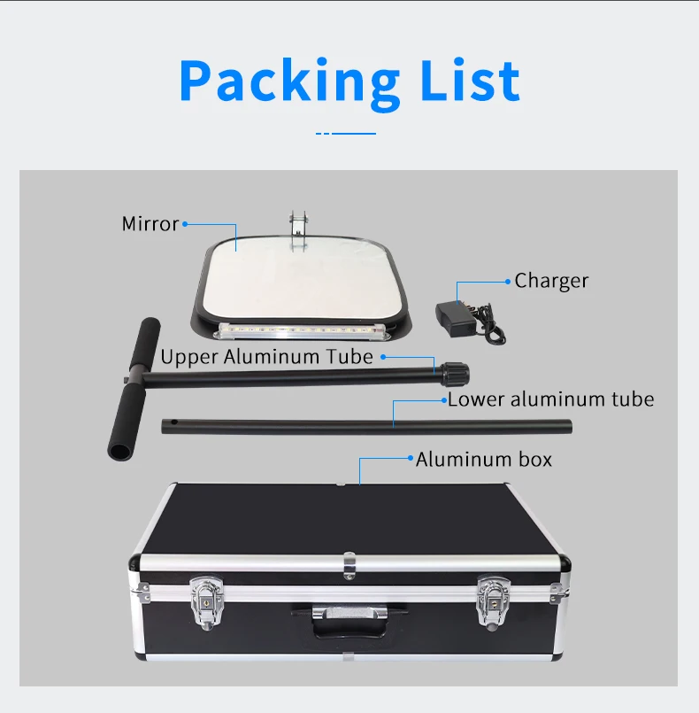 MCD-V5 Portable under Chassis Security Search Mirror for Car