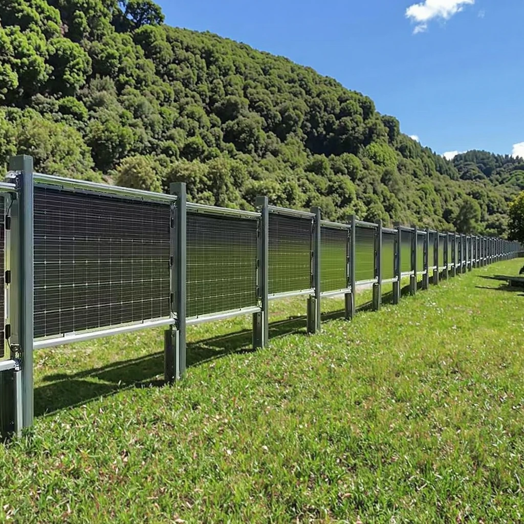 Oem Customized Solar Mounting System Solar Panel Electric Fence ...