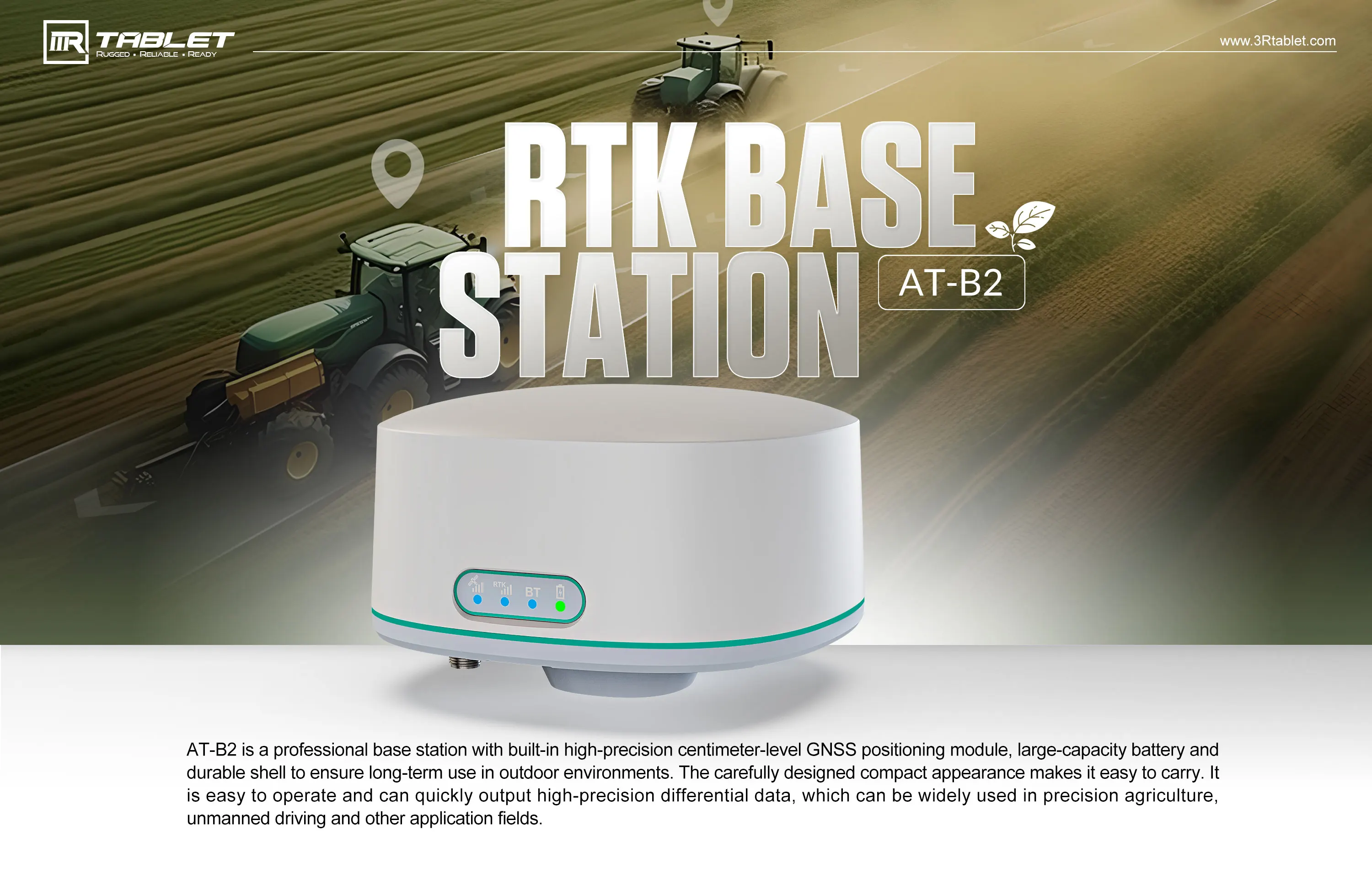 High Precision Electronic Measuring RTK GNSS Base and Rover with CORS ...