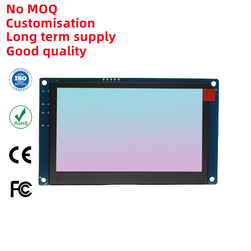 4.3" 480x272 UART TTL/RS485 LCD Kit - Programmable Industrial HMI Panel ...
