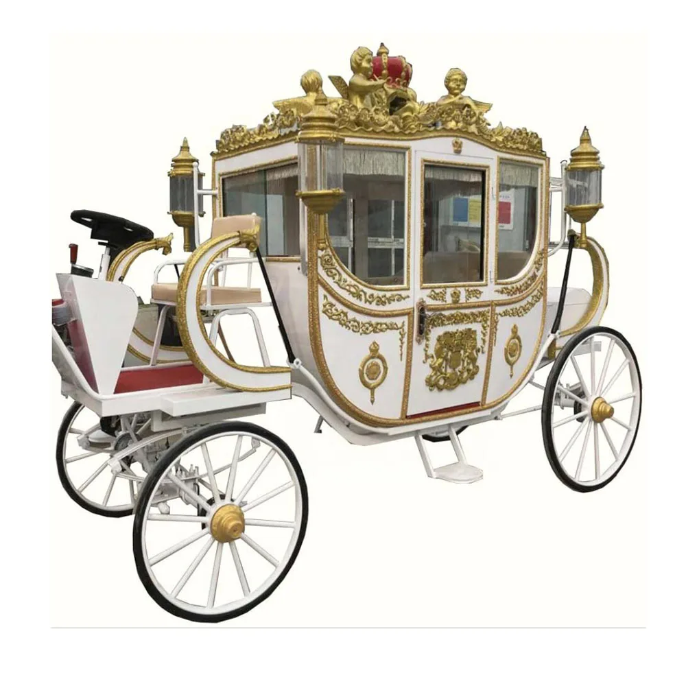 Cinderella Pumpkin Princess Wedding Carriage Horse Drawn Carriage Royal ...