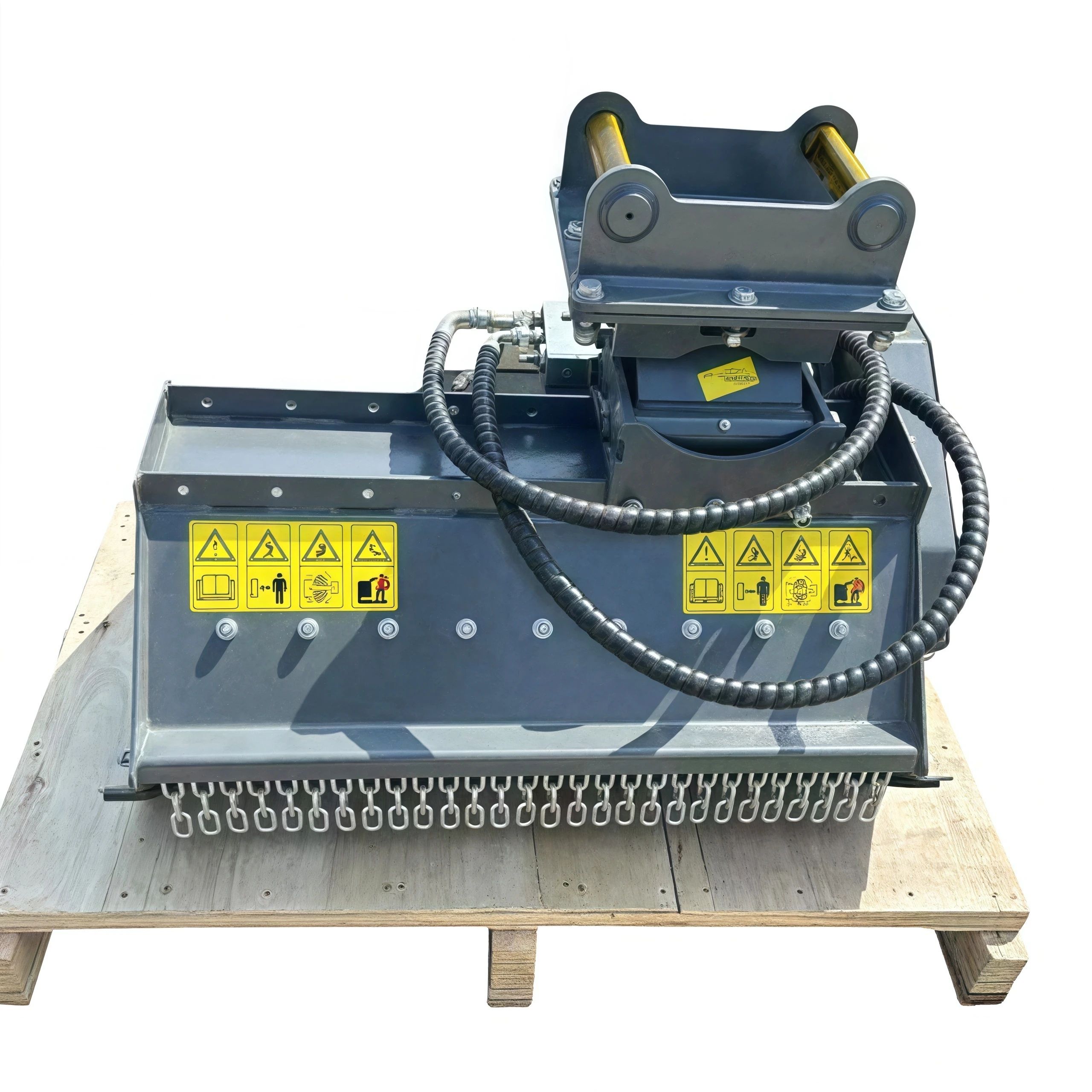 WIGON Excavator Flail Mower Attachments - Efficient Lawn Mowing