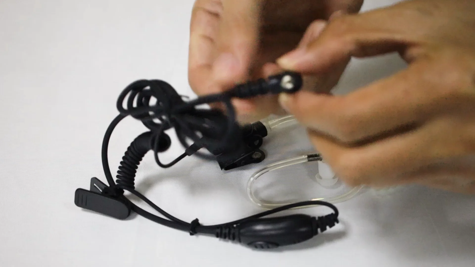 Hot Selling Vox Function Noise Reduction Wired Two Way Radio In Ear ...