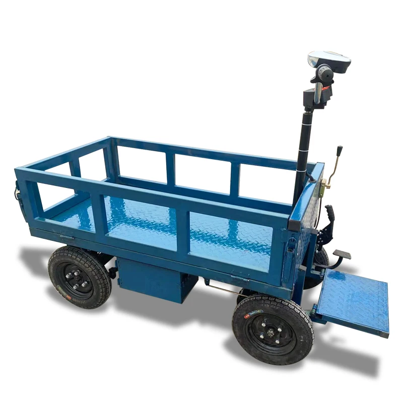 Elaborate Four-wheel Heavy Loading Transport Cart Moving Carts With A ...