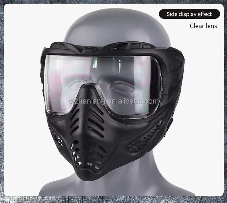Warwolf Shock-Resistant Paintball Accessories Mask by Zlang