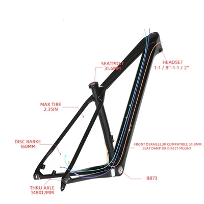 SL Carbon Plus Boost MTB Frame Hardtail Mountain Frames | atelier-yuwa ...