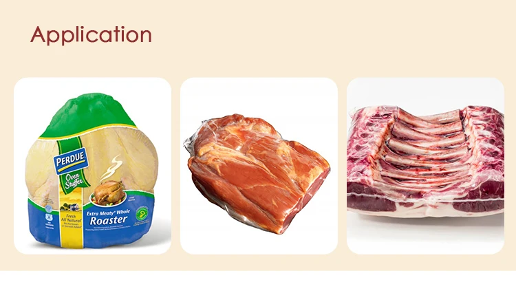 High for Barrier EVOH PVDC Shrink Tube Film Bag for Cheese Chicken Meat ...