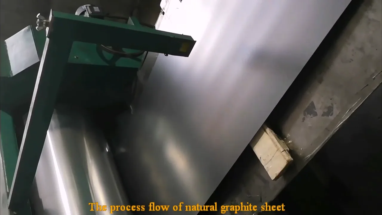 Natural Graphite Sheet Conductive Pyrolytic Graphite Foil Sheet Roll ...