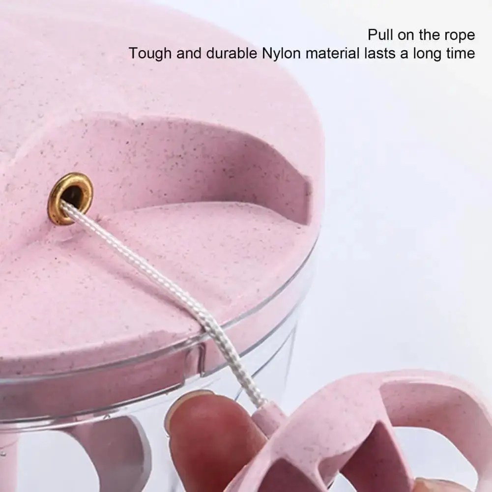 Manual Vegetable Chopper Easy Hand Pull String Mincer Cutter Bpa Free ...
