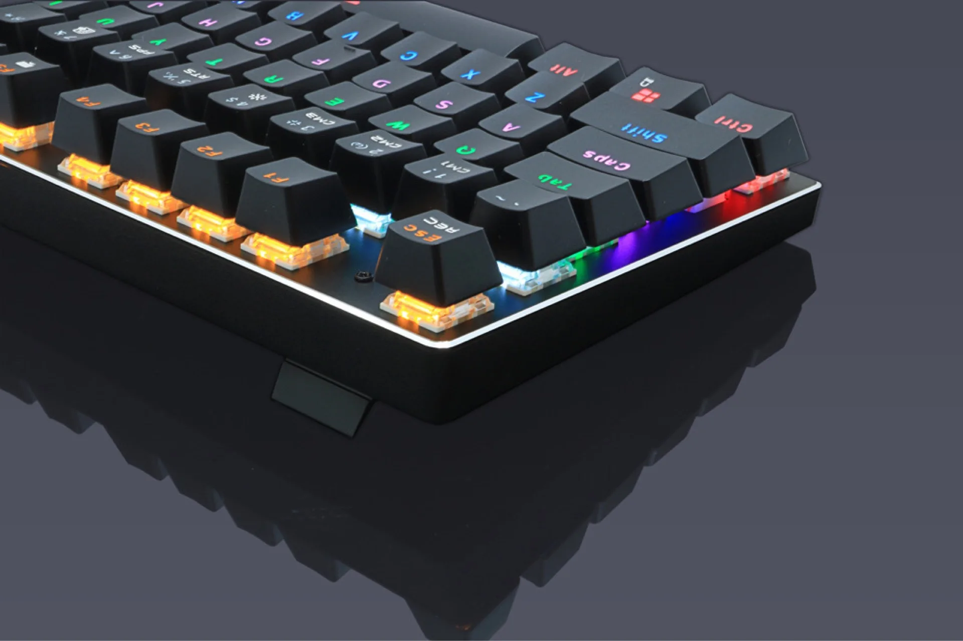 Redwingy Russian Letters Mechanical Keyboard To English Wired Usb ...