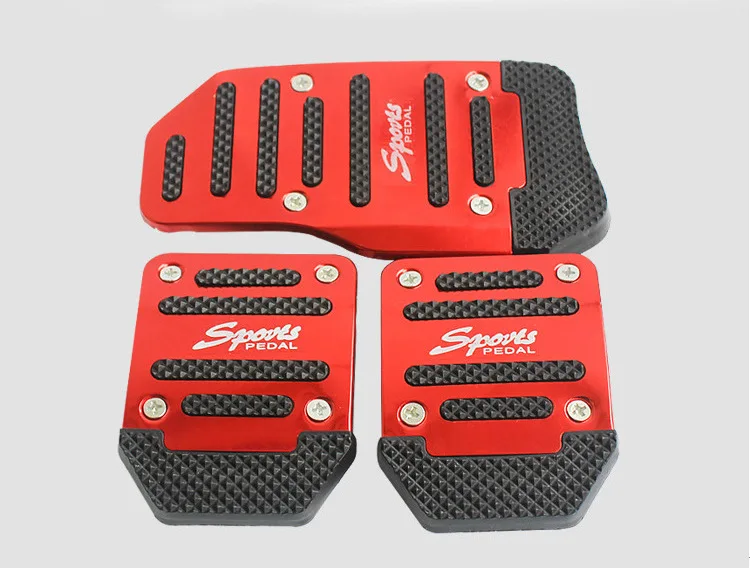 Universal Car Aluminum Automatic Gear Brake Accelerator Non-slip Foot ...