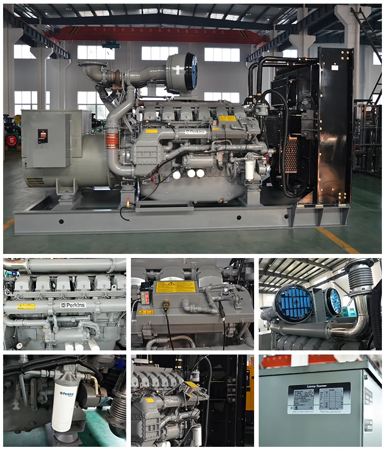 Perkins UK 4012-46TWG2A 1000kw Generator Set - Reliable Power