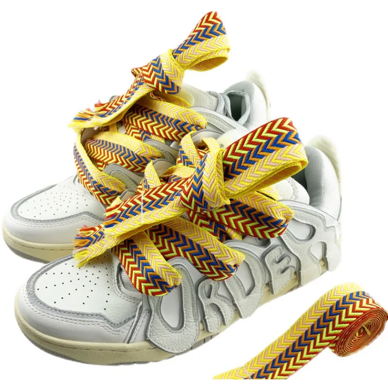 Ins Fashion Lanvin SB Dunk AJ1/AF1 Shoe Laces - 8 Colors