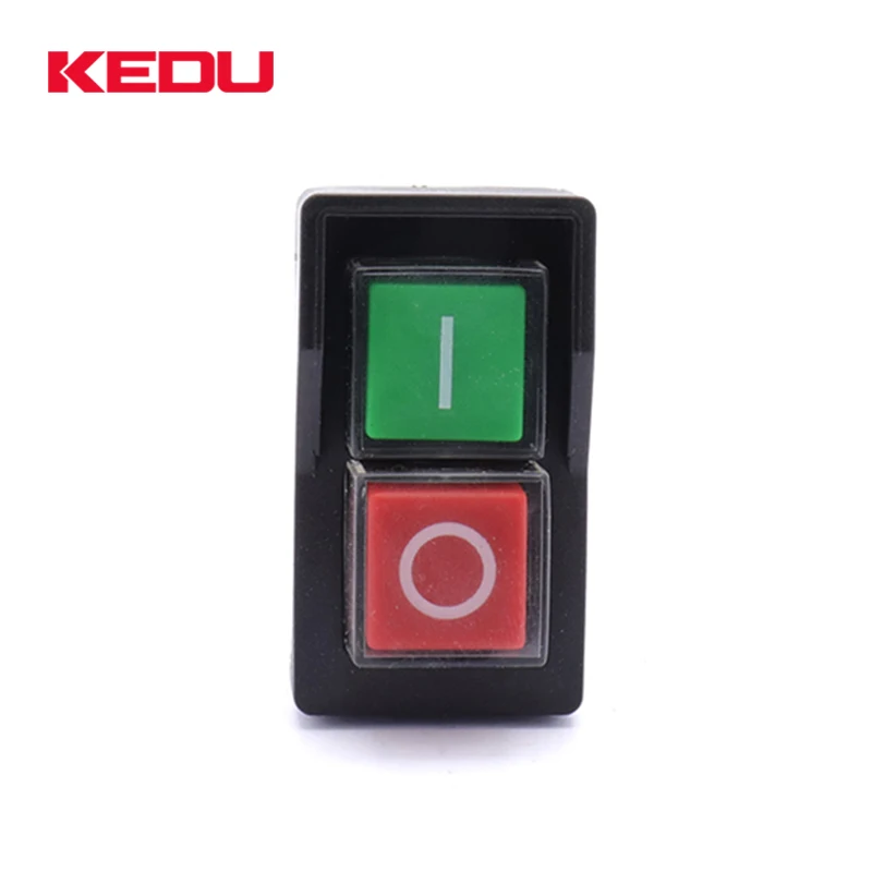 Machinery Power Switch Waterproof ON/OFF Push Button Switch 10A 220V ...